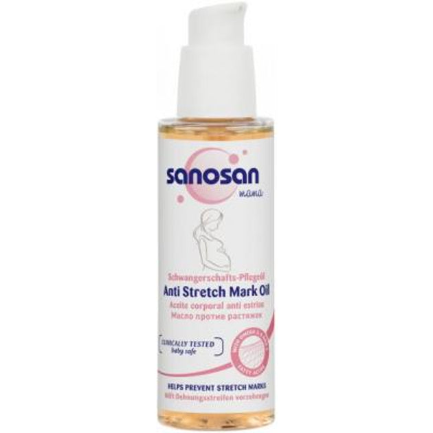 Sanosan anti stretch mark oil, 100 ml