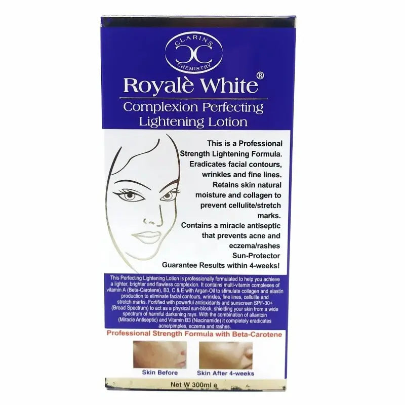 Clarins Chemistry Royal White Body Lotion 300ml