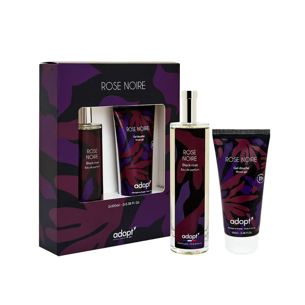Adopt Rose Noire Set of 100 ml eau de parfum + shower gel